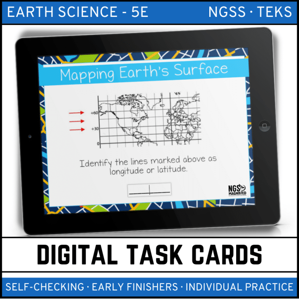 Mapping Earth’s Surface Digital Task Cards | NGS Magnified
