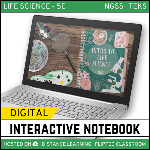 Intro to Life Science Digital Interactive Notebook | NGS Magnified