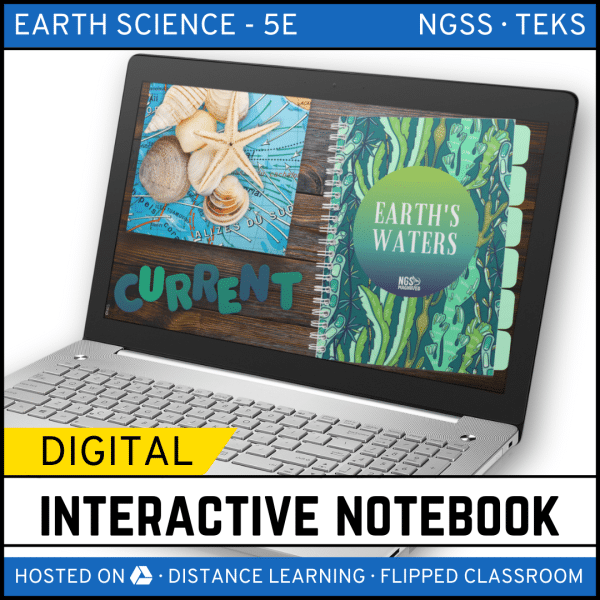 Earth’s Waters Digital Interactive Notebook | NGS Magnified