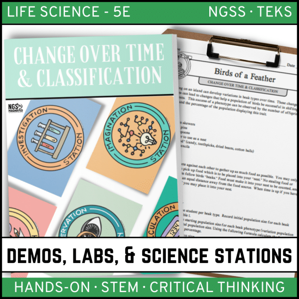 Change Over Time & Classification – Demos, Labs and Science Stations ...