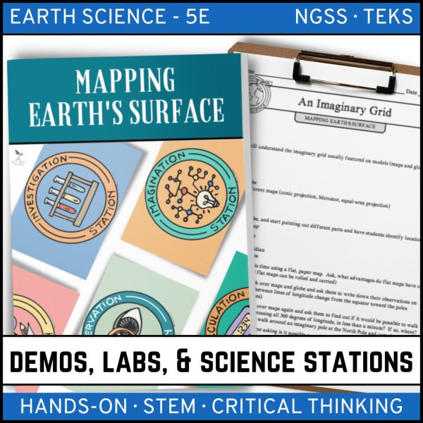 Mapping Earth’s Surface Demo, Lab, and Science Stations | NGS Magnified