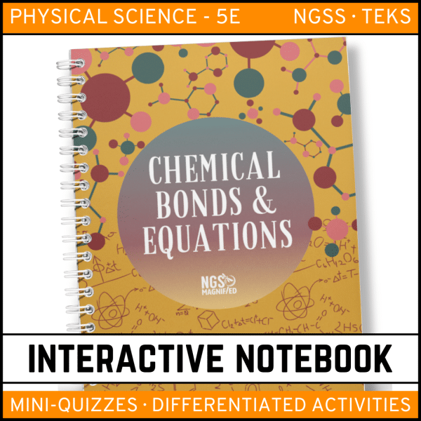 Chemical Bonds and Equations Interactive Notebook | NGS Magnified